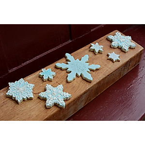 R&M International Snowflake Cookie Cutters, Assorted Sizes, 7-Piece Set