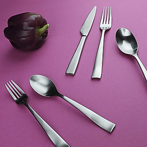 Gourmet Settings 20-Piece Silverware Hotel Collection Flatware Set for 12, Service for 4, Stainless Steel