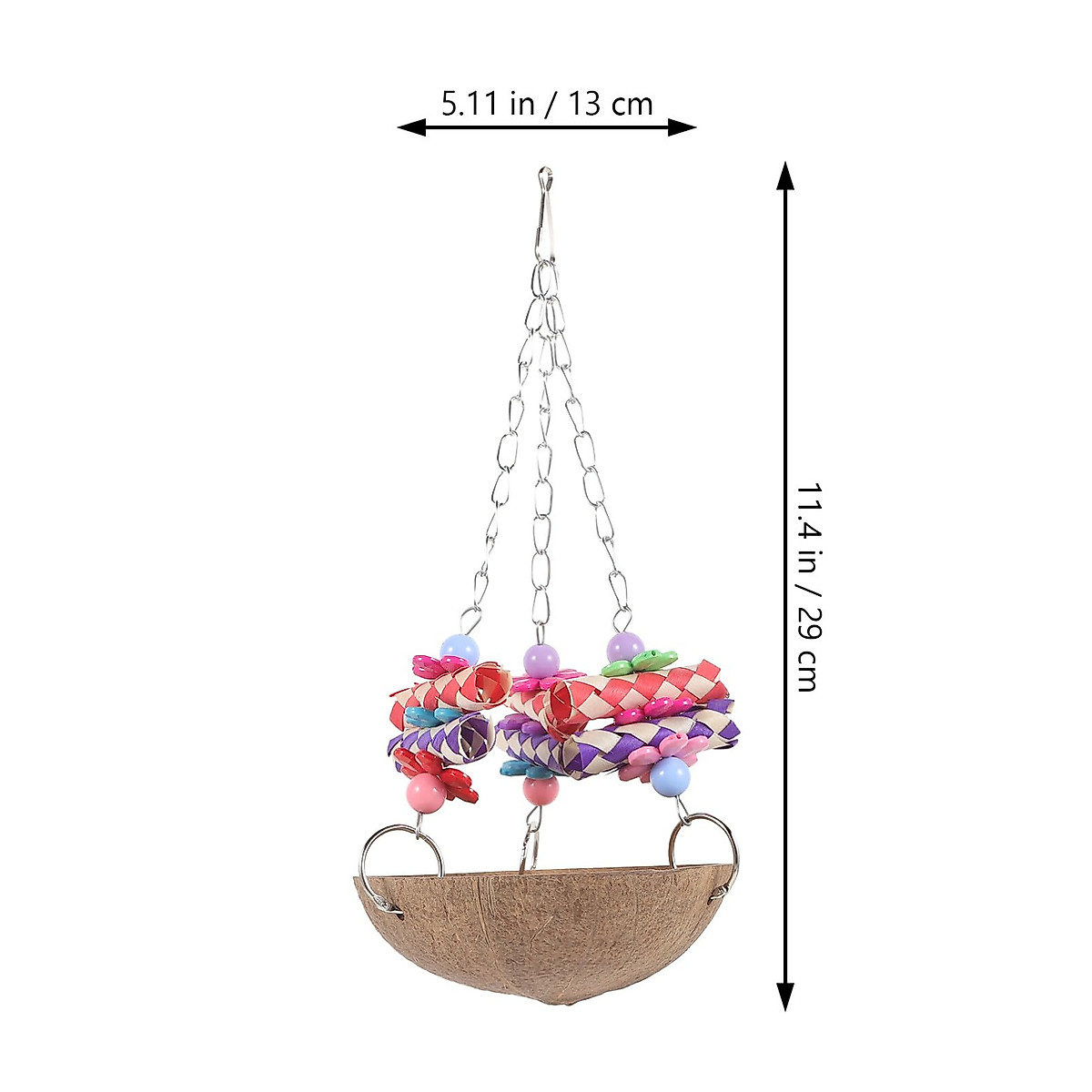 Hanging Bird Hammock Swing Bed Plush Parrot Snuggle Tent Nest Parakeets Cockatiels Conures Parrots Bird Cage Accessories Perch Toy