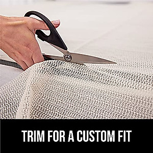 Gorilla Grip Mattress Grip Pad and Incontinence Pad, Mattress Gripper Size Twin, Incontinence Pad Size 52x44 in White, 2 Item Bundle