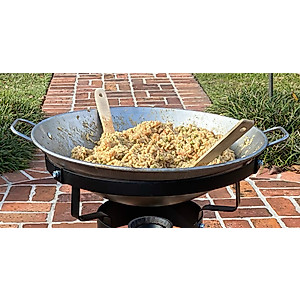 King Kooker #18WK Steel Wok, 17-Inch, Multicolor