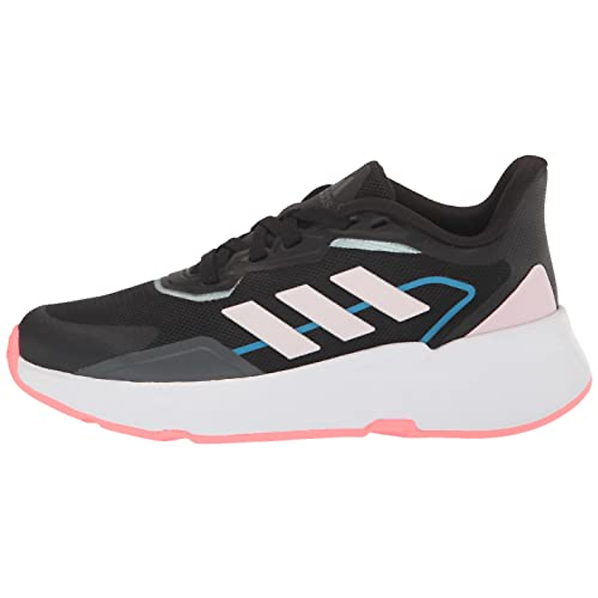 adidas Women's X9000L1 Running Shoe, Core Black/Almost Pink/Acid Red, 6