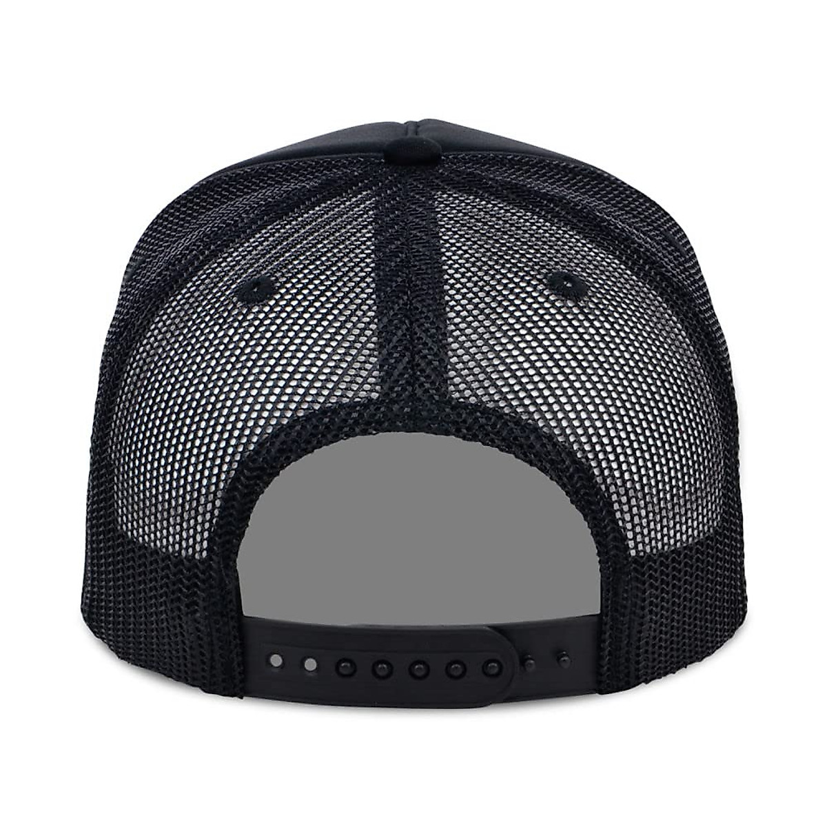 Lids Trendy Cream Woven Polyester Baseball Trucker Cap with Snap Closure