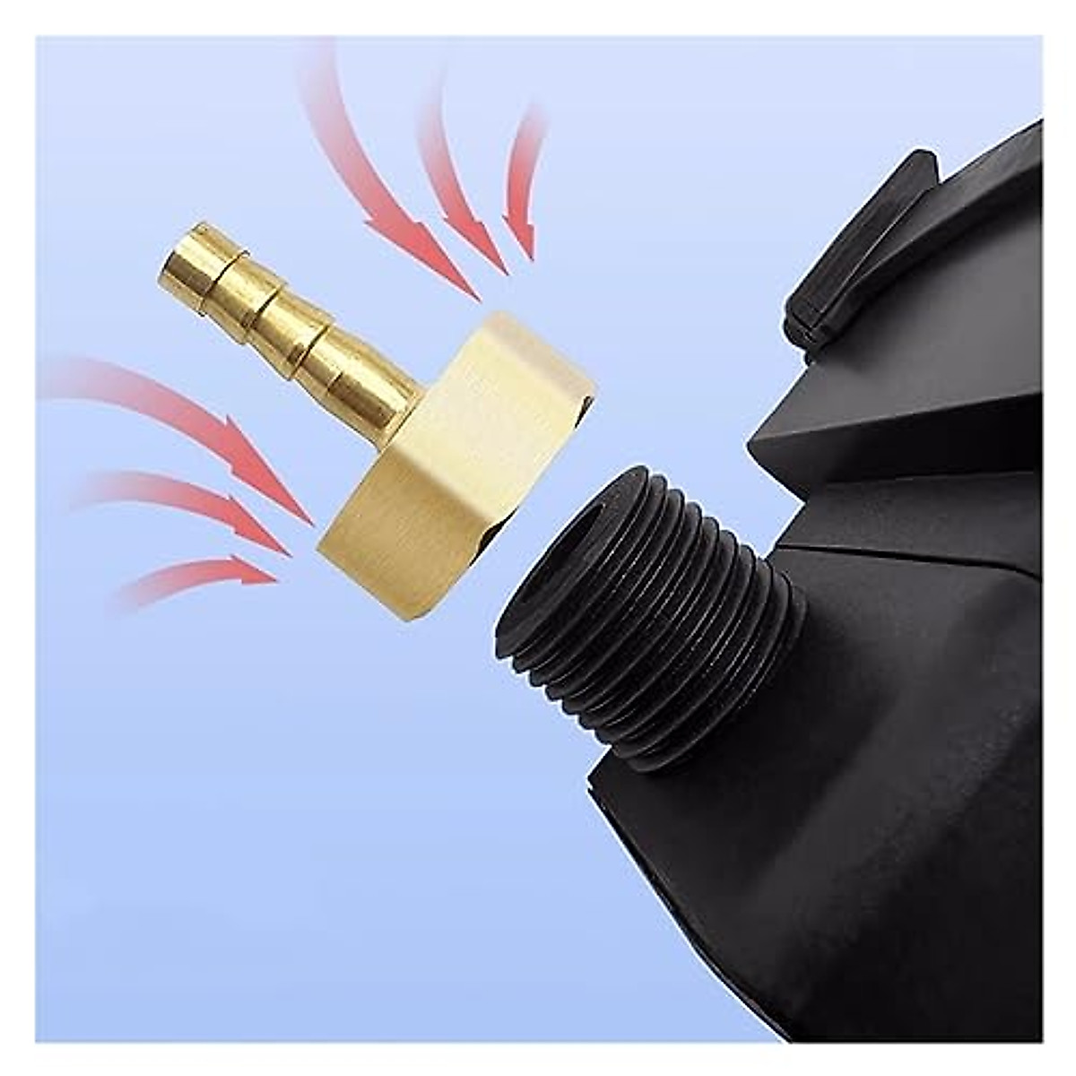 Flow Control Meter G1/4" G1/2" Micro Flow Digital Display Meter, ar Flow Meter Gasoline Oil Hydraulic Oil Soy Oil Water 0.1-10L/min Used in Petroleum,Food, Etc. (Color : 0.2-10PLM,