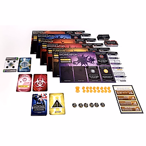 Plague Inc. Board Game Expansion | Strategy Board Game for Adults and Teens | Fun Game for Game Night | Ages 14 and up | 1 to 5 Players | Average Playtime 60-90 Minutes | Made by Ndemic