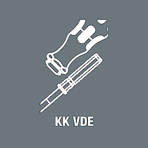Wera - 5347108001 347108 Kraftform Kompakt VDE 60 i/62 i/68 i/18 Insulated Blade Set