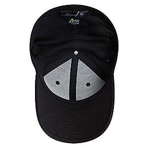 TaylorMade 2019 Performance Cage Full Custom Hat, Black, S/M