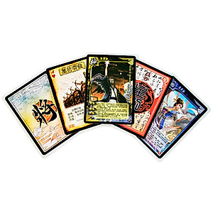 fashionbeautybuy San Guo Sha Sanguosha, Deluxe Edition Board Game Protected Strategy Card Game - Collection Gift 1 Pack Random
