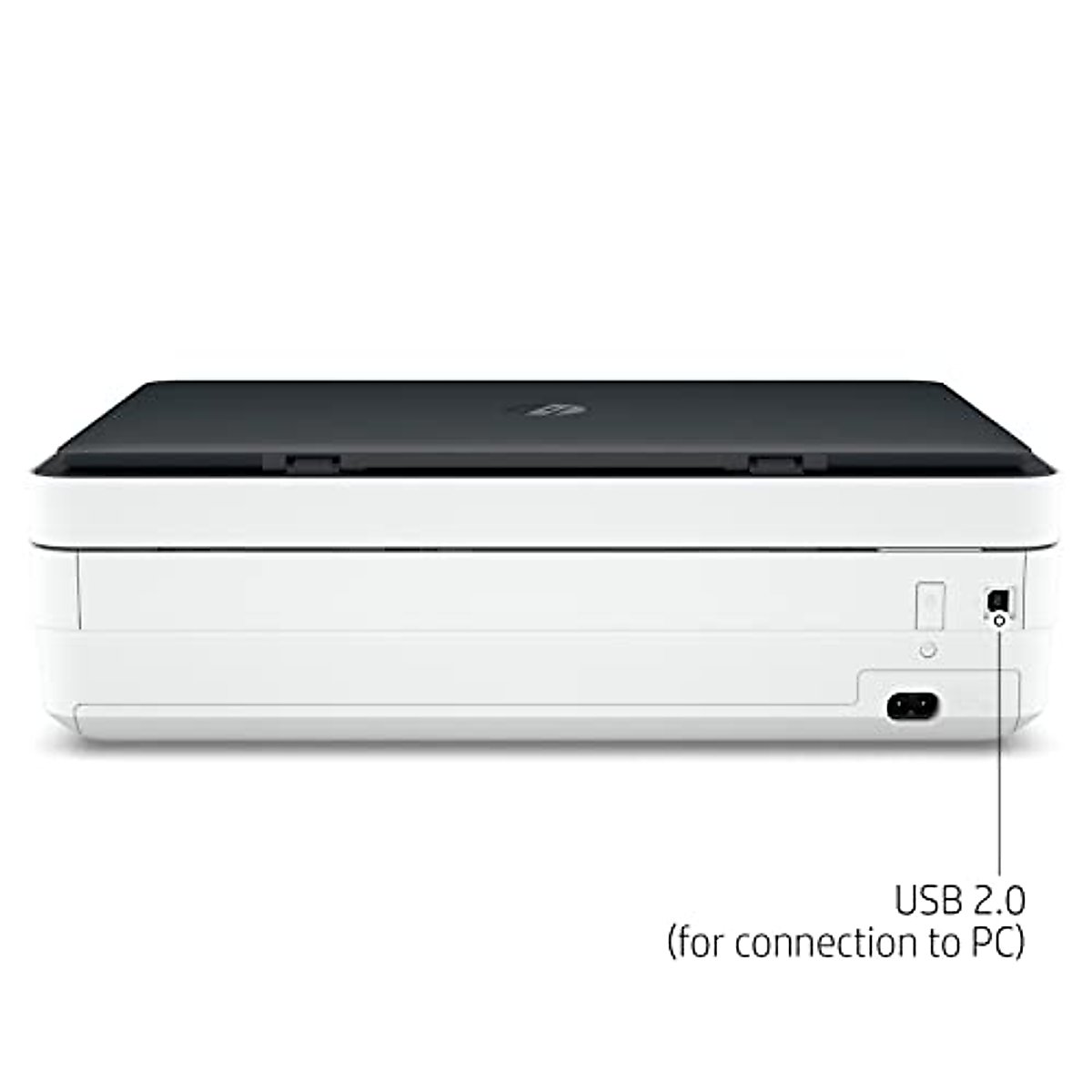 HP Envy 6075 Wireless All-in-One Color Inkjet Printer, White/Black - Print Scan Copy - 10 ppm, 4800 x 1200 dpi, Auto 2-Sided Printing, Borderless Printing, Bluetooth, USB