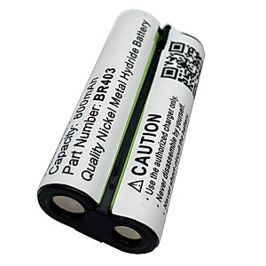 VINTRONS BR-402, BR-403 Battery Replacement for Olympus DS-2300, DS-3300, DS-4000, DS-5000, DS-5000ID, (2.4V, 800mAh, BR-402, BR-403 Battery)