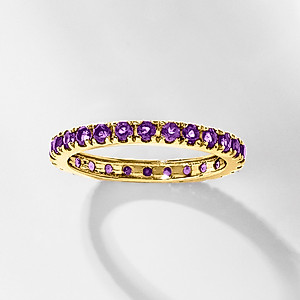 RS Pure by Ross-Simons Eternity Gemstone Band in 14kt Yellow Gold