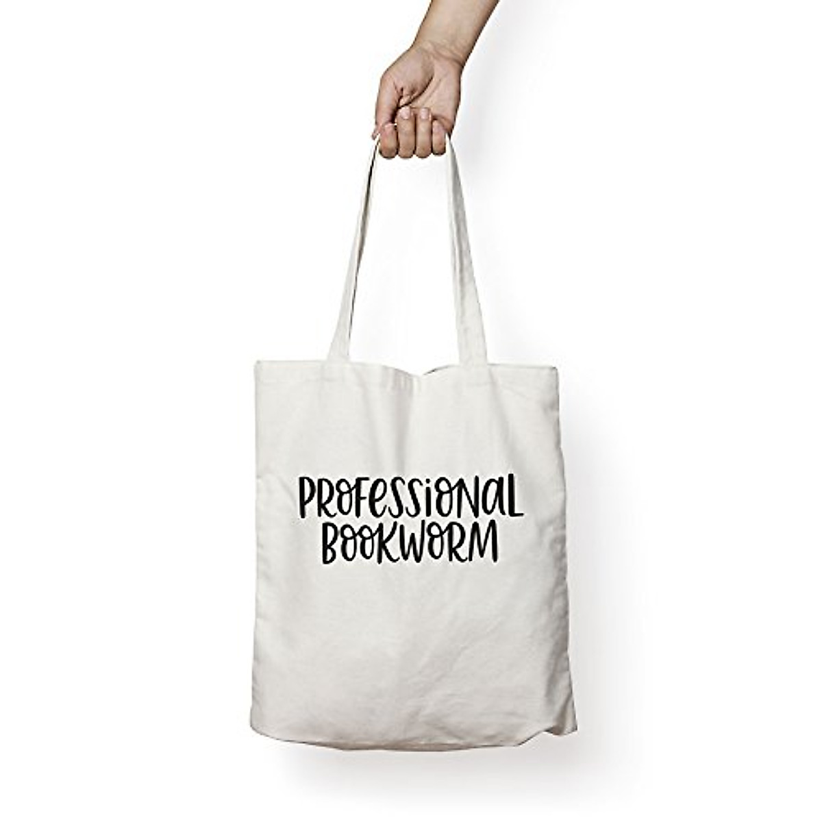 MY WORKOUT IS READING IN BED - Book Lovers Canvas Tote Bag- Ideal Book Related Gift! Literary Readers Gift for your favorite bookworm, friend – man or woman!