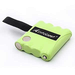 Aimtobest BATT6R BATT-6R 800mAh Ni-MH Battery Compatible for AVP8 AVP-8 LXT330 LXT380 LXT500 LXT500VP3 LXT535 LXT535VP3 LXT560 LXT560VP3 LXT317 LXT318 Two Way Radio (4 Pack)