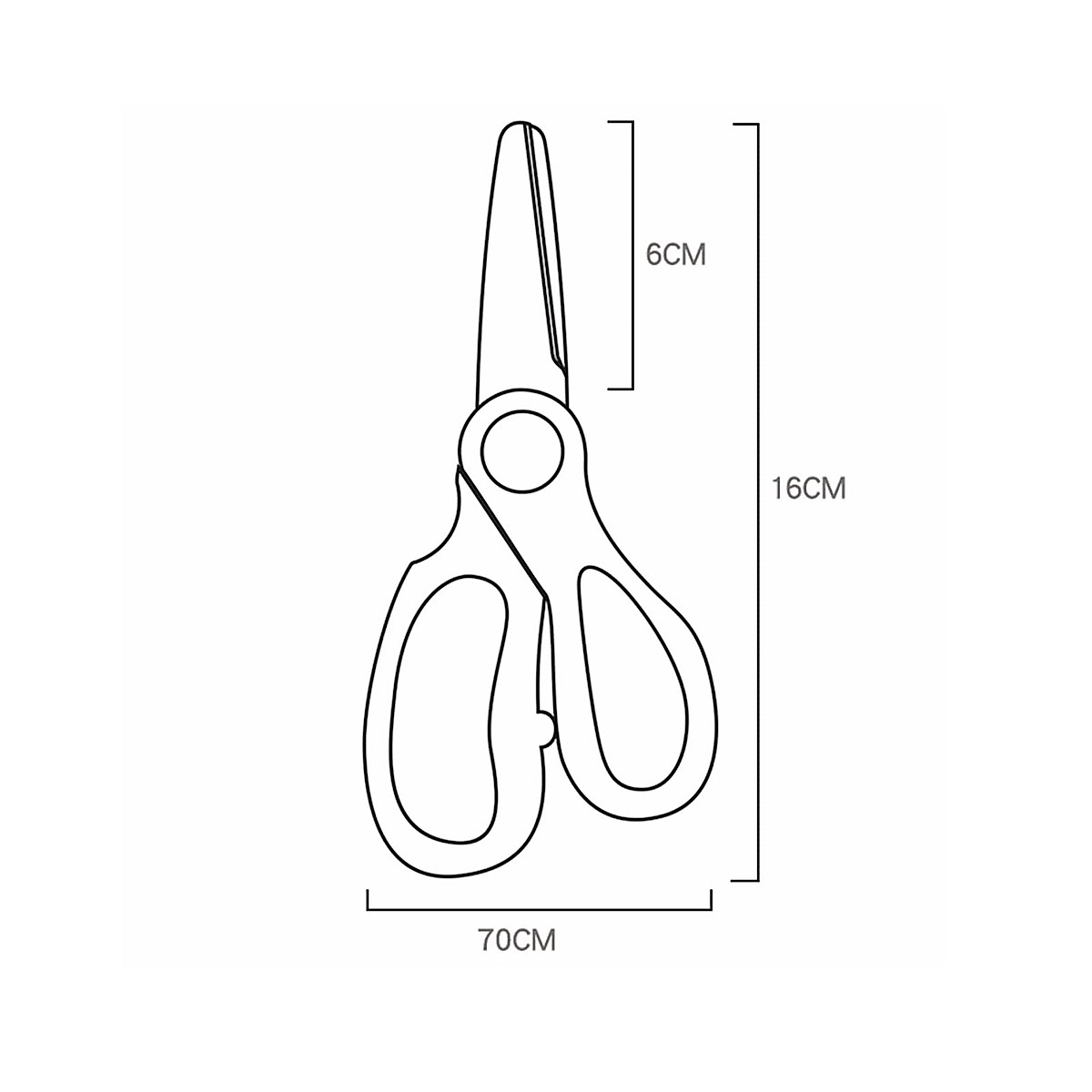 DAMPEN Ceramic Scissors,Soft-grip Handles,Safety Healthy,Kitchen Scissors,Baby Food Ceramic Scissors with Travel Cover for Kids Food 2 PACK (DSP-3)