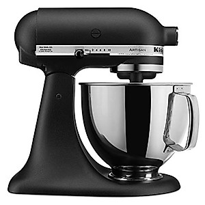 KitchenAid KSM150PSBK Artisan Series Tilt-Head Stand Mixer Imperial Black