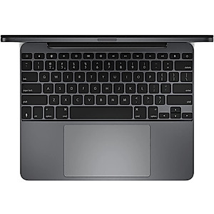 Brydge 12.9 MAX+ Wireless Keyboard with Trackpad for iPad Pro 12.9-inch - Wireless Connectivity - Bluetooth - iPad Pro - TouchPad - iPadOS - Space Gray