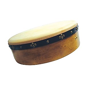 Waltons WM2437 18-Inch Tunable Aged Oak Bodhran