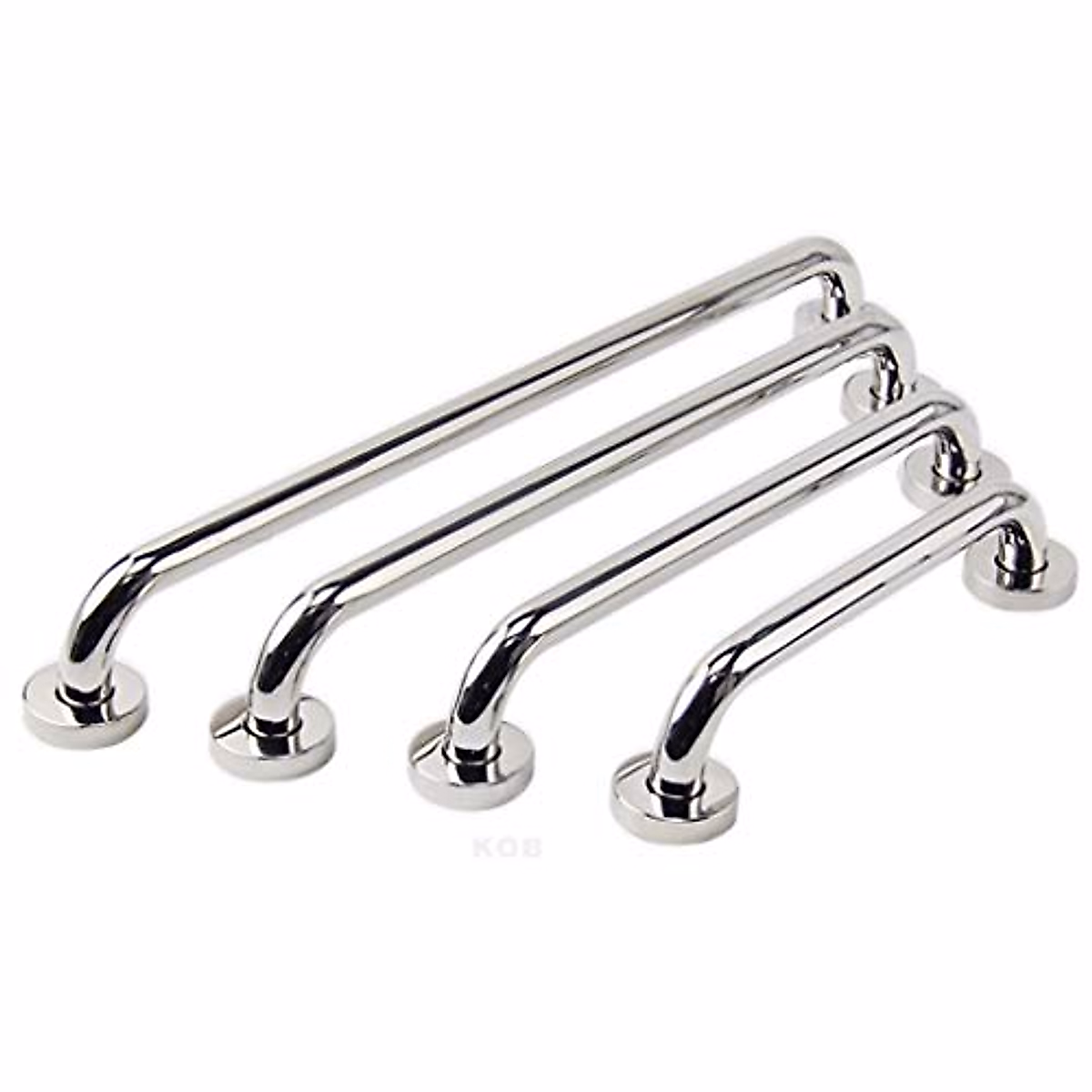 CRODY Bath Wall Attachment Handrails,Grab Bar Rails Bathroom Grab Bar, Wall-Mounted Straight Hair Towel Rack, Sturdy Stainless Steel Shower Safety Handle for Bathtub, Toilet, Bathroom, Kitchen/50Cm