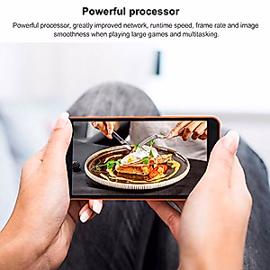 3G Unlocked Smartphone , Note30 Plus 5.72in HD Full Screen Cell Phone , Support APP Face Recognition for Android 8.1 Fingerprint Unlock Smartphone , 512M 4G , Dual SIM Dual Camera Orange