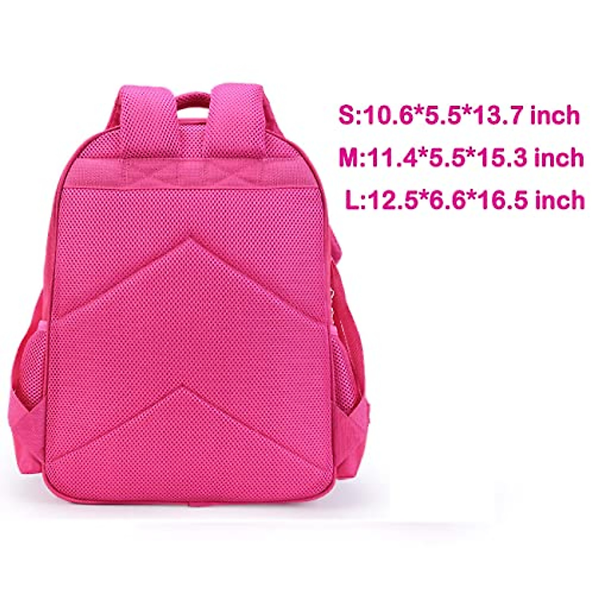 Eybunll Tur Red Backpack Meilin Cartoon Lightweight Travel Bag Bookbag for Boy Girls