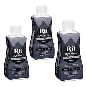 Rit Dye (3-Pack) More Synthetic 7 Ounce Graphite