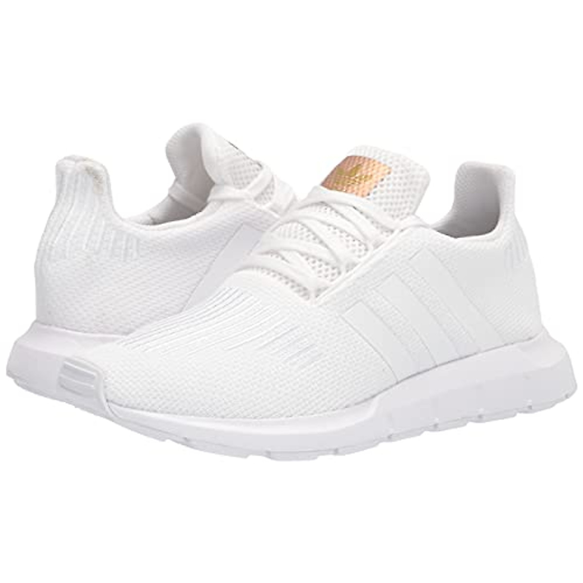 adidas Originals Womens Swift Run White/White/Copper Metallic 10