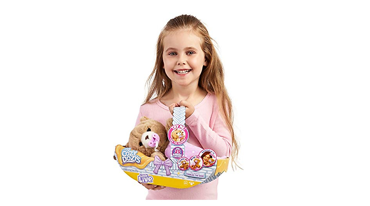 Cozy Dozy Cubbles: Interactive Bedtime Bear with Sounds