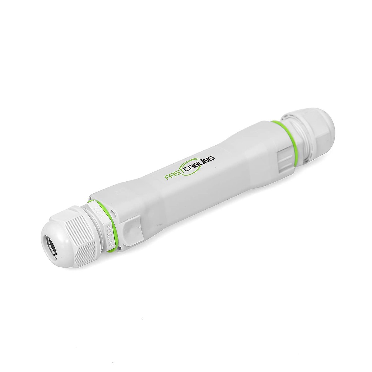 FASTCALBING Waterproof Direct Burial PoE Extender for IP Camera, Ethernet Extension Breaking 100m Distance Limit, IEEE 802.3af/at/bt, PoE+, Plug and Play
