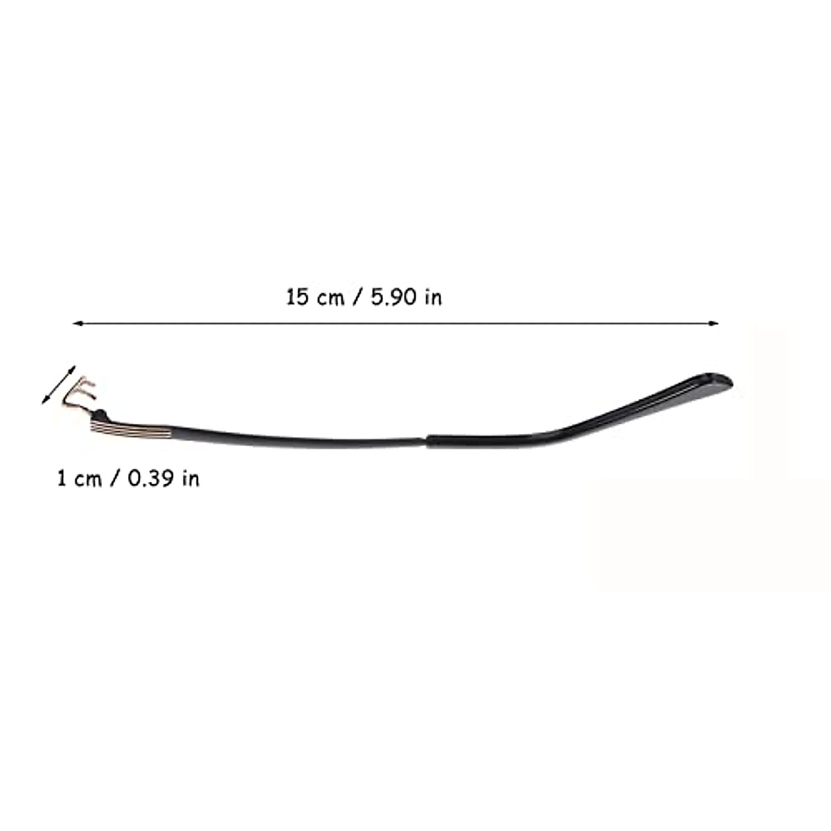 iplusmile Eyeglasses Replacement Parts Eyeglass Replacement Temple Metal Glasses Arms Legs Eyeglass Nose Pad Sunglasses Nose Cushions for Glasses Repair Kit Black Glasses Repair