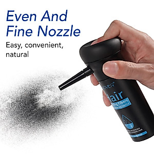 KPNEMA Hair Fibers Spray Applicator, Hair Building Fibers Spray Pump Applicator, Spray Applicator Pump Nozzle