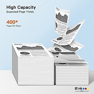 E-Z Ink Pro LC3013BK LC3011BK Compatible Ink Cartridge Replacement for Brother LC3013 LC3011 LC-3013 Compatible with MFC-J491DW MFC-J497DW MFC-J895DW MFC-J690DW (2 Black)