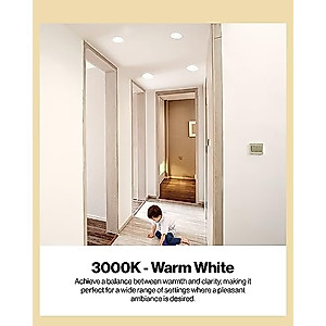 Sunco 10 Pack BR30 LED Bulbs Indoor Flood Lights 11W Equivalent 65W, 3000K Warm White, 850 LM, E26 Base, 25,000 Lifetime Hours, Interior Dimmable Recessed Can Light Bulbs - UL & Energy Star