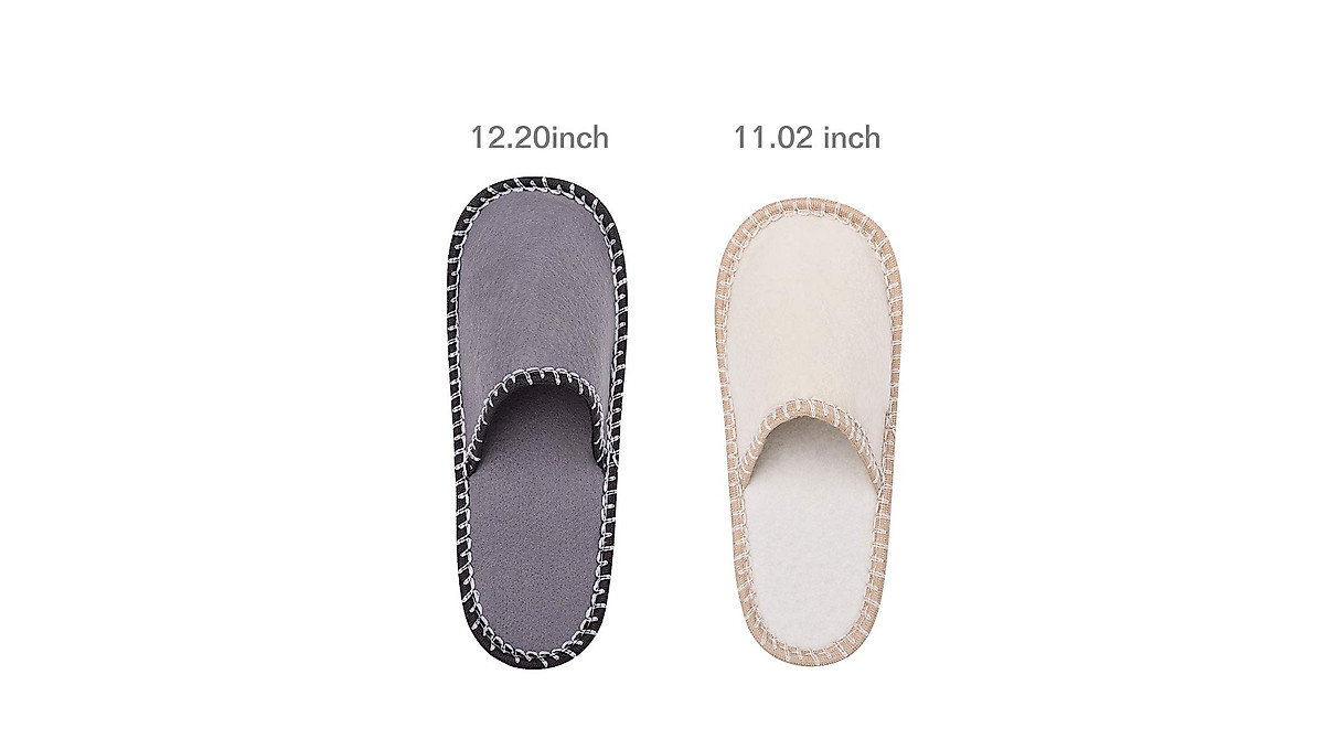 Comfortable 6-Pair SLIPPERTREND Indoor Slippers Set