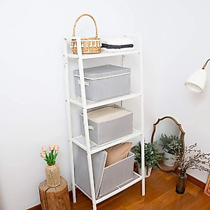 GRANNY SAYS Bundle of 3-Pack Rectangle Storage Bins & 3-Pack Rectangle Storage Bins with Lids