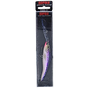 Rapala Deep Tail Dancer 11 Fishing lure, 4.375-Inch, Purpledescent