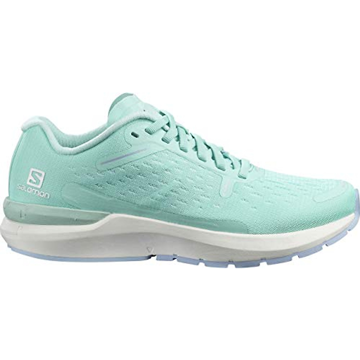 Salomon Sonic 4 Balance Running Shoes for Women, Tanager Turquoise/White/Kentucky Blue, 12
