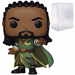 POP Marvel: Doctor Strange Multiverse of Madness - Master Mordo Funko Vinyl Figure (Bundled with Compatible Box Protector Case), Multicolor, 3.75 inches