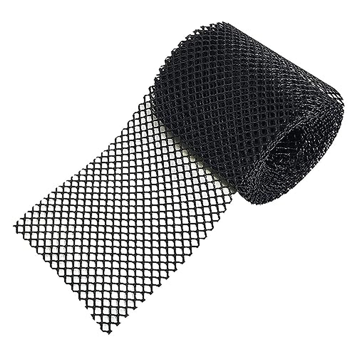 Leaf Guard Mesh Gutter, Downspout Protectors 6M Debris with Fixed Hooks, Multipurose Roof Leaf Guard Mesh Strainer for Outdoor, Balcony Parts