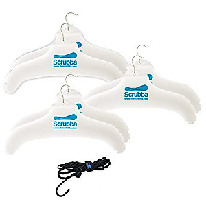 Scrubba Drying Combo - Portable, Compact Clothes Drying Kit for Travel, Camping, Hiking