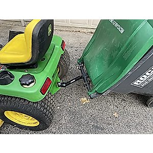 Garbage Commander UBLMT Single Can Ball or Bolt Mounted Garbage Hauling Device