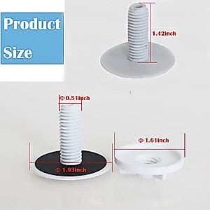 2 Pack Kitchen Sink Hole Cover Stainless Steel Faucet Hole Cover Kitchen Sink Tap Hole Plate Stopper Cover Blanking Metal Plug(White)
