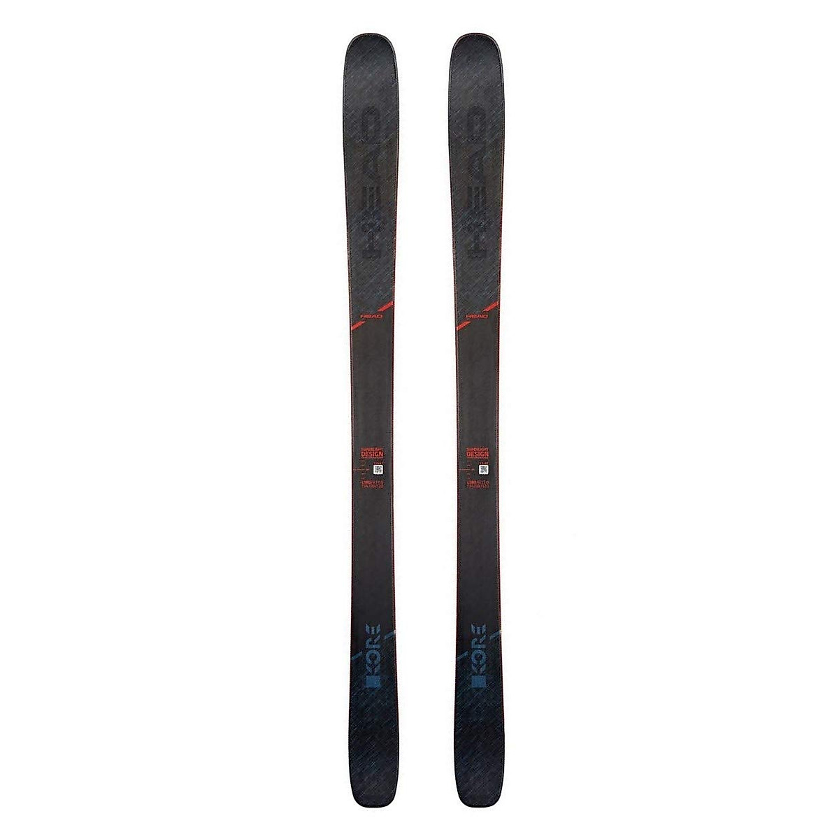 HEAD Unisex Kore 99 Graphene Grey Freeride All-Mountain Skis, Size: 180