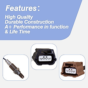 2PCS Oxygen O2 Sensor Upstream Downstream 234-9133 234-4905 Fits for 2013-2015 Nissan Altima 2017-2018 Nissan Versa Replace 22693-3TA0A 211500-7600