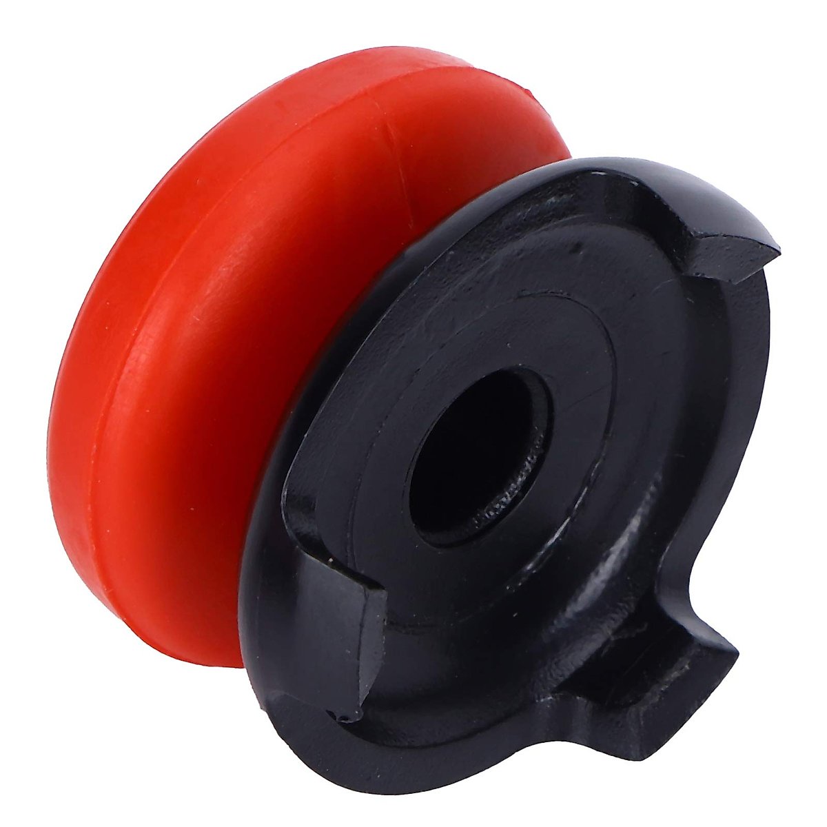 5 in 1 Controller Accessory for, Thumb Stick Grip Key Joystick Cover, L1/R2 Key Extender, Joystick Key, Cross Key (red)