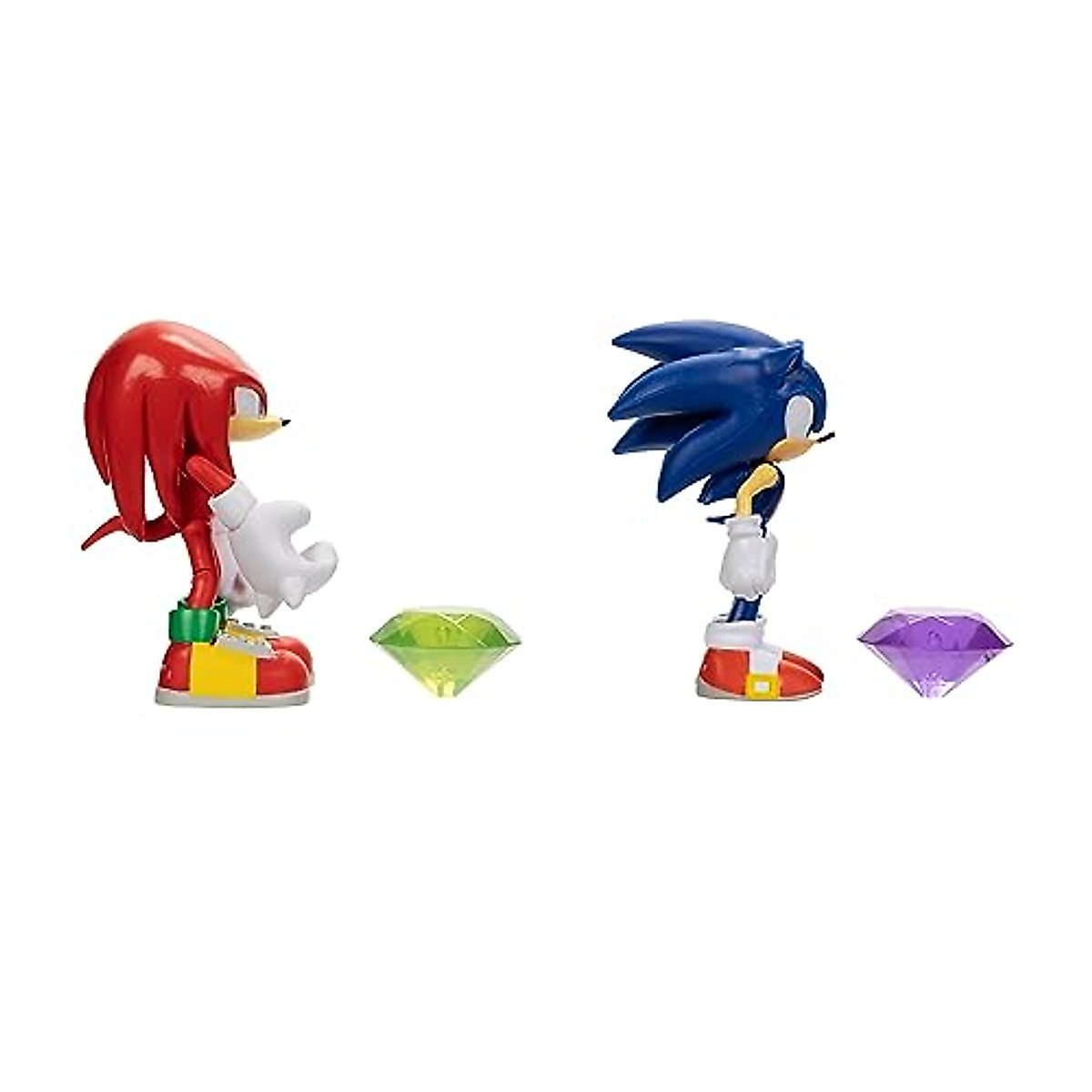 Sonic The Hedgehog Sonic 4" Figure 2 Pack Modern Sonic and Modern Knuckles