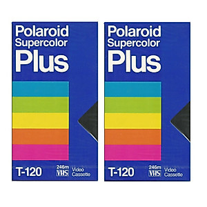 Polaroid Supercolor VHS T-120 2pack