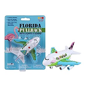 Daron Florida Pullback Toy with Light and Sound