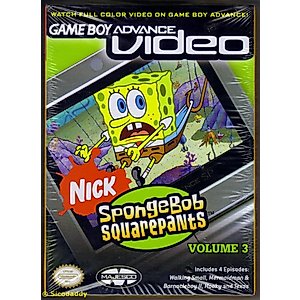 SpongeBob SquarePants Volume 3 - Game Boy Advance