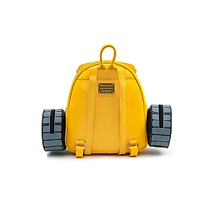 Loungefly Women's Pixar WALL-E Plant Boot Mini Backpack (Standard, Yellow)