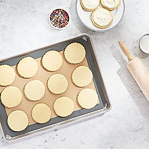 Fetcoi Silicone Baking Mat Nonstick Oven Sheet Macaron Cake Cookie Baking Mould Mat